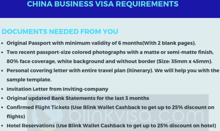 China Business Visa Guide | Apply China Business visa Online ...